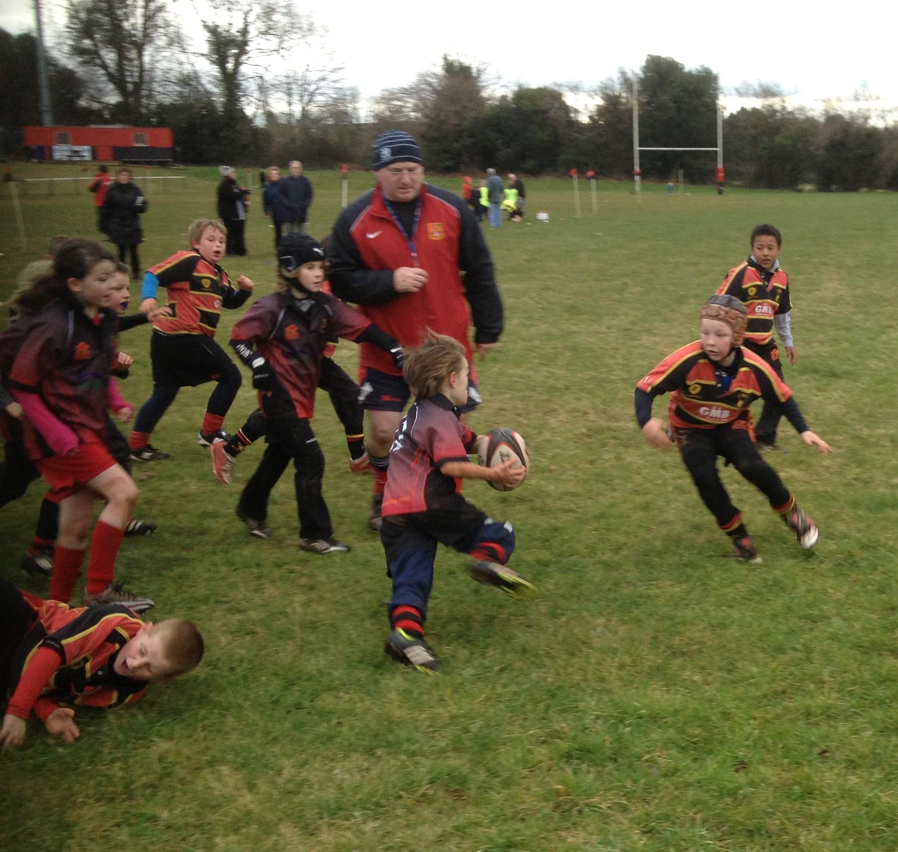 Cinderford Under 9's v Bream - Cinderford RFC