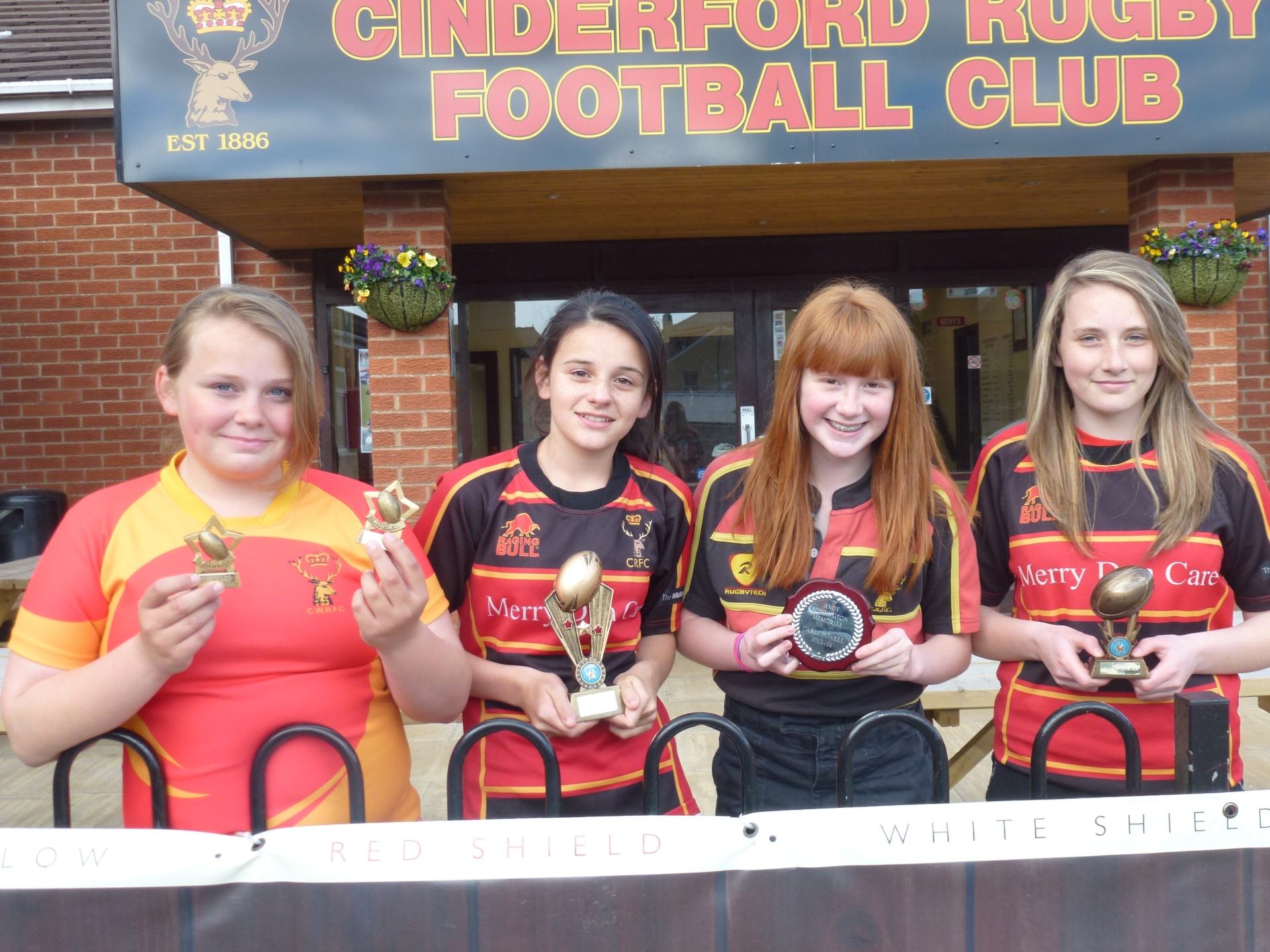 Cinderford girls awards on show - Cinderford RFC