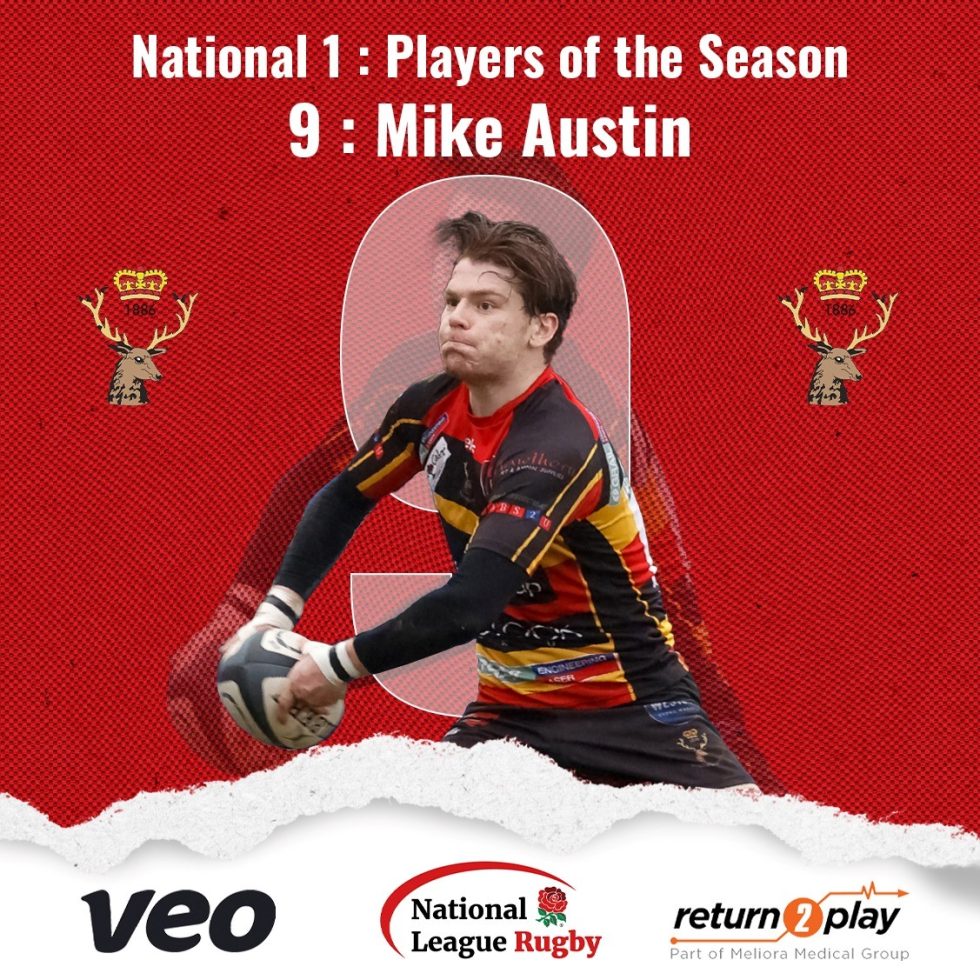Mike Austin National 1 Player of the Season - Cinderford RFC